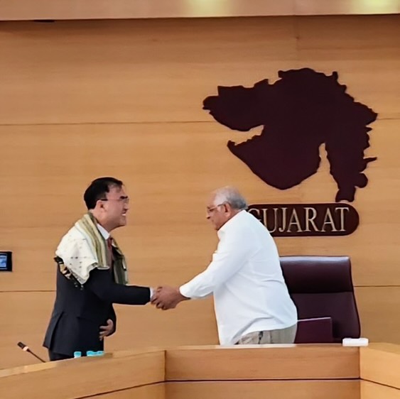 Ambassador Lee meets with Shri Bhupendra Rajnikant Patel, Gujarat Chief ...