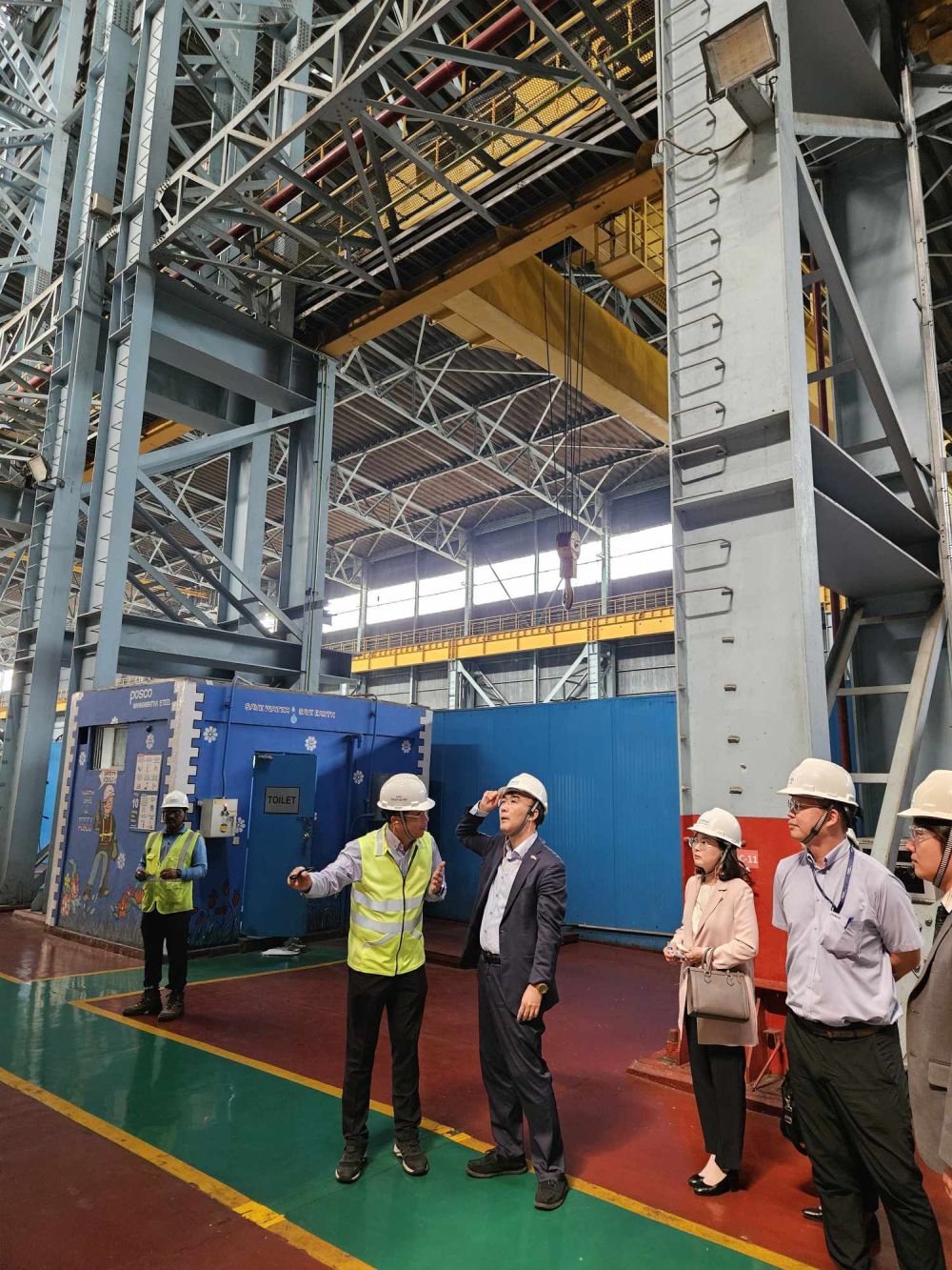 Ambassador Lee visits POSCO plant in Mangaon, Pune (Feb 7) 상세보기 ...
